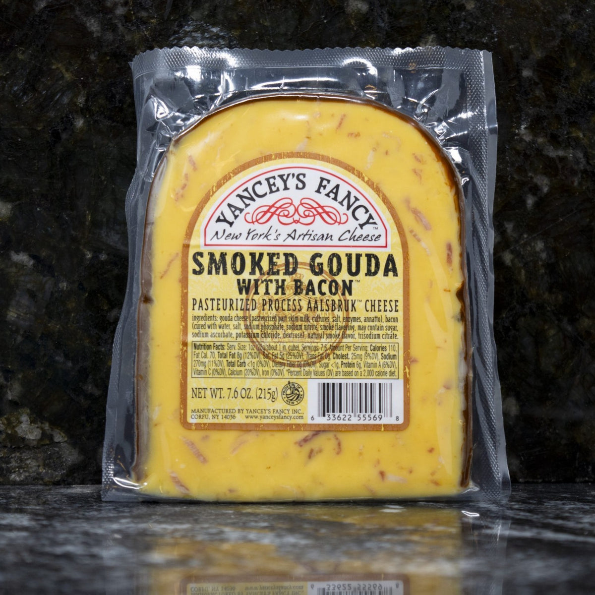 Yancey's Fancy Smoked Gouda with Bacon – The Cheesemonger's Shop