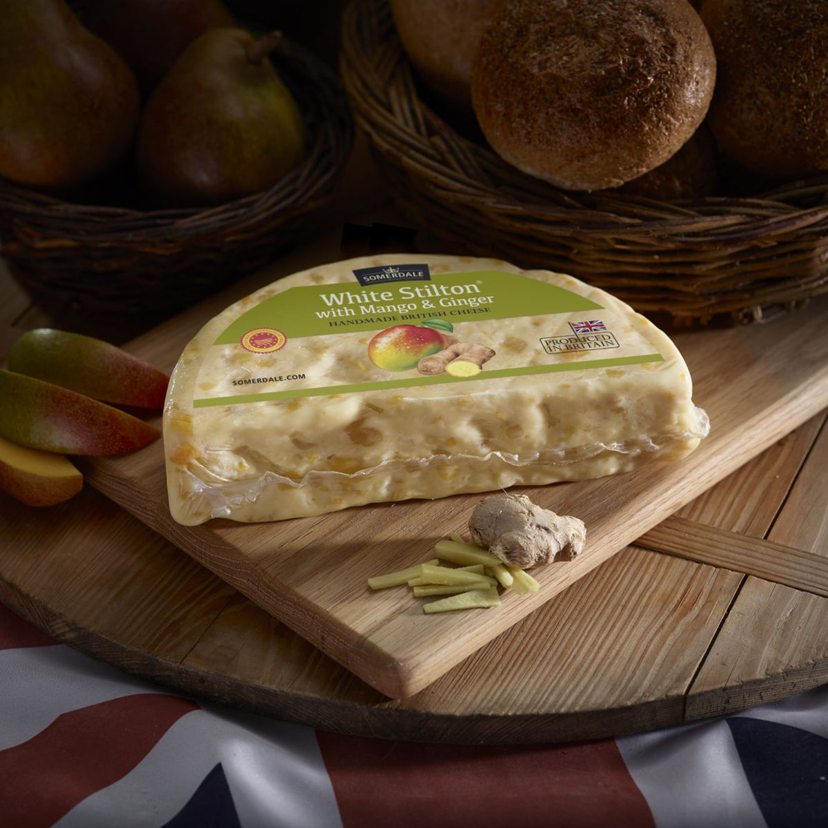 Somerdale Mango Ginger Stilton – The Cheesemonger's Shop